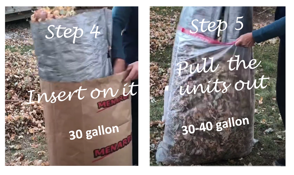 Leaf Bagger-EZ Single Dump Small Unit – Abletotech Corporation